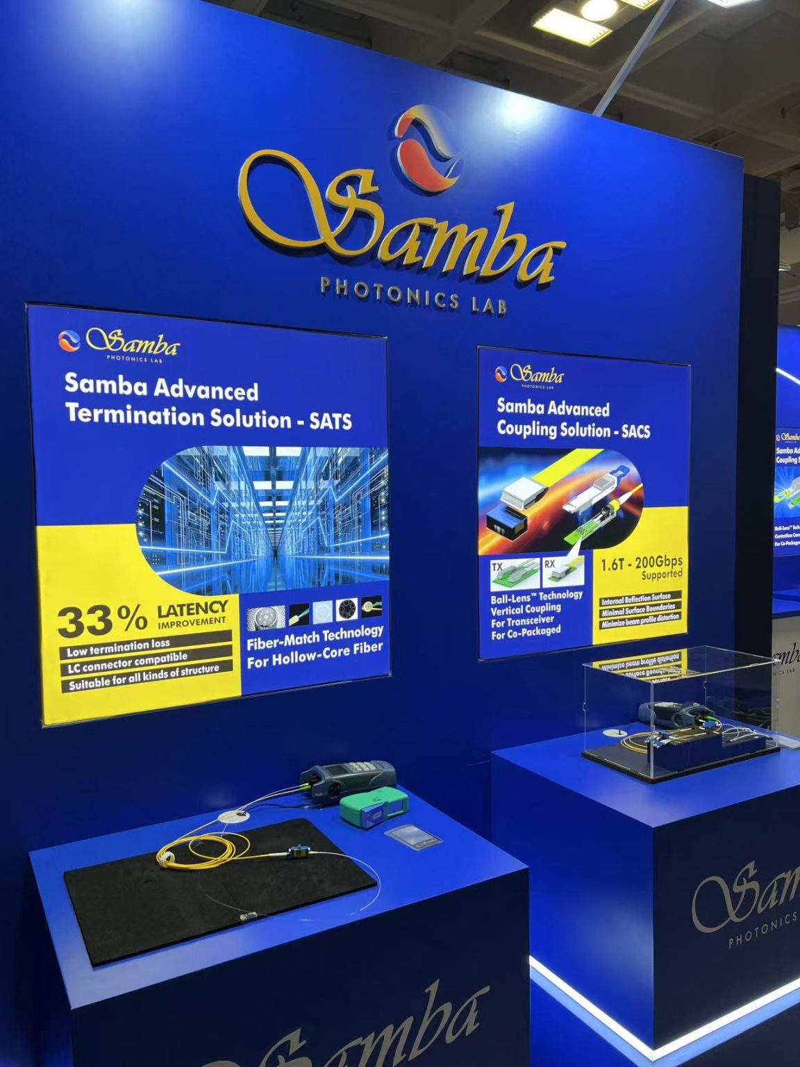 Samba Photonics Lab Showcased its Newest Technology and Products at ...